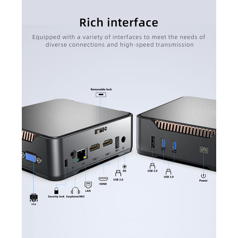 Buy Wholesale China Gaming Mini Pc Station Thin Client 2.5g Network Fan ...