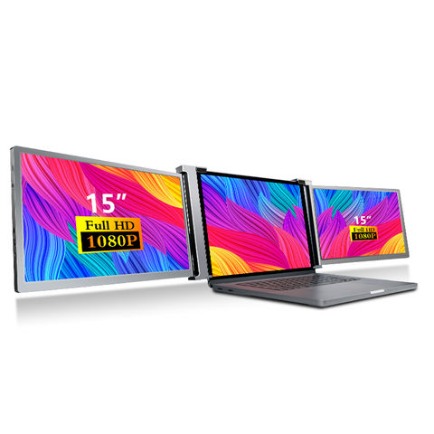 Buy Wholesale China Factory Price 2022 New 15 Inch Portable Tri-screen ...