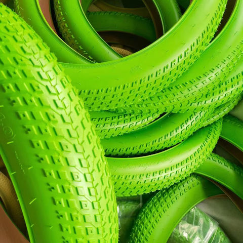 Buy Wholesale China Good Quality Bicycle Green Tire Full Color Tyre 18* ...