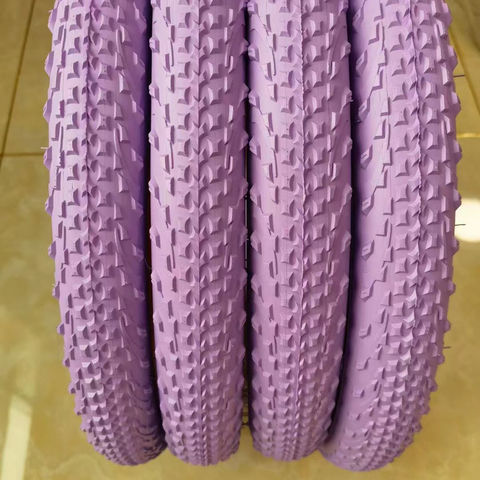 Buy Wholesale China Good Quality Bicycle Violet Tyre/purple Tire/red ...