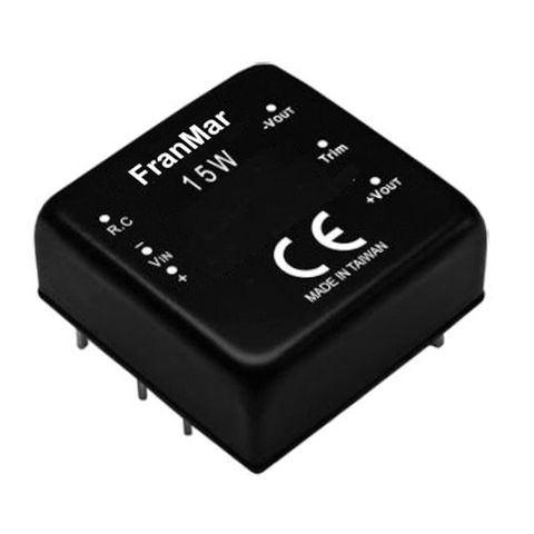 Buy Wholesale Taiwan 15w 1" X 1" Dc-dc Converter, Regulated, 18-75vdc ...