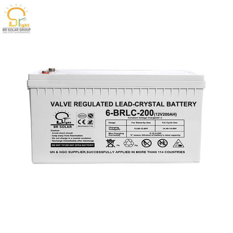 Buy Wholesale China Wholesale 10 Years Lifespan Gel Battery 12v 200ah ...