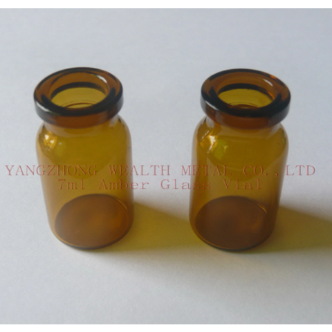 Buy Wholesale China 7ml Amber Glass Vial & Glass Vial | Global Sources