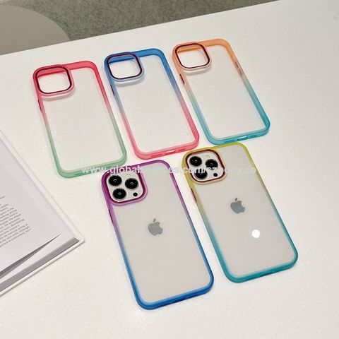 Buy Wholesale China Hot Sale Transparent Rainbow Color Gradient Mobile ...
