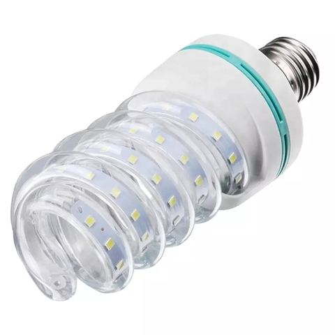 Full Spiral Cfl Led Bulb E27 Base 360-degree Lighting Indoor Energy ...
