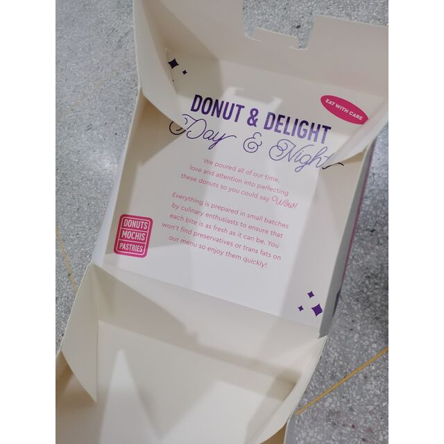 Buy Wholesale China Wholesale Custom Logo Donut Box Doughnut Package ...