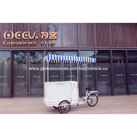 Buy Wholesale China Electric Front Load Tricycle Ice Cream Bike For ...