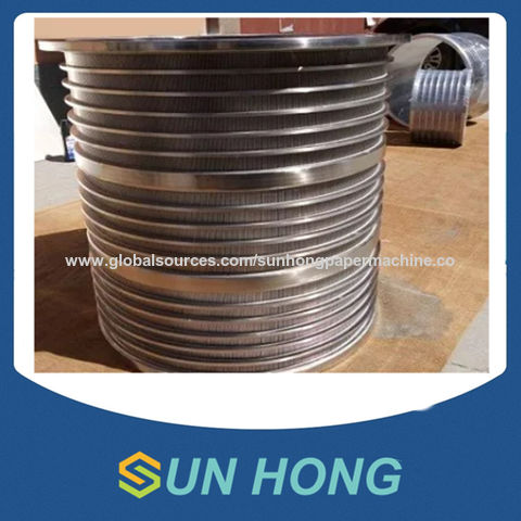 Buy Wholesale China Odm Ss Slot Hole Screen Basket For Pressure Screen ...