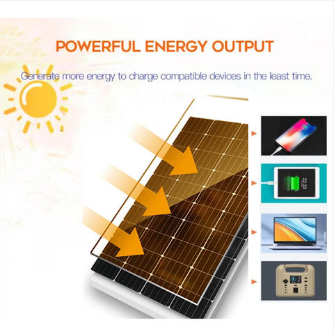 Buy Wholesale China Portable 450w Solar Panel Sunpower Monocrystalline ...