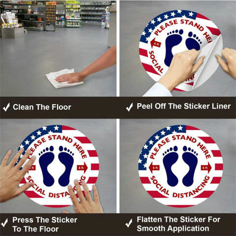 Buy Wholesale China Wholesale Removable Glossy Matte Direction Floor ...