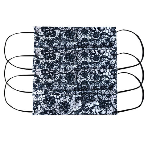Manufacturer Disposable Face Mask Protection Anti Dust Lace Face Masks ...