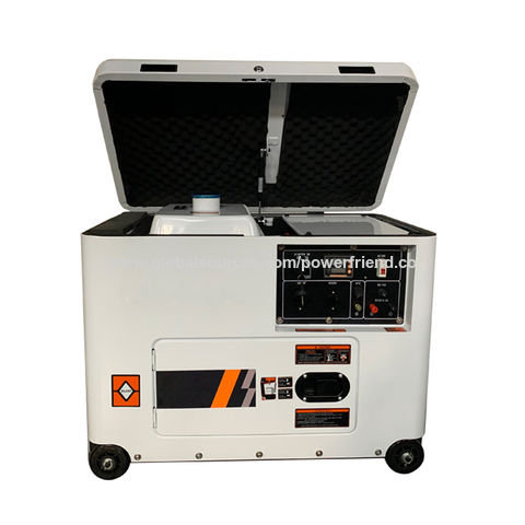 Buy Wholesale China Portable Home Use Silent Diesel Generator 7kw ...