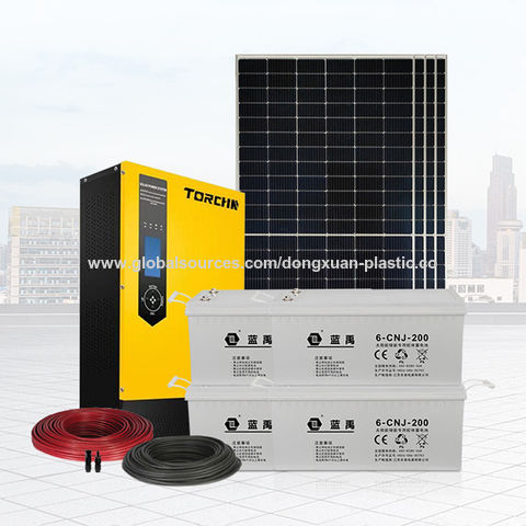 Achetez en gros Lanyu 10kw 20kw Smart Home Système De Production D'énergie Solaire Chine et ...