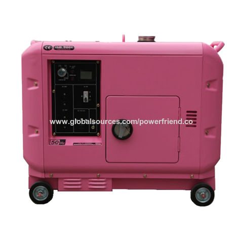 Buy Wholesale China 6000w Electric Motor Portable Generator Silent 6kw Diesel Generator & 6000w ...
