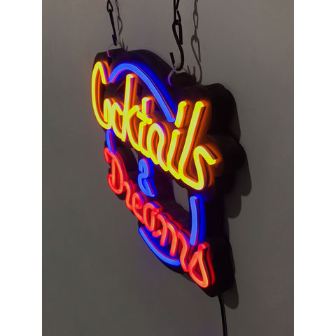 Buy Wholesale China Outdoor Custom 12v Led Flex Acrylic Neon Sign ...