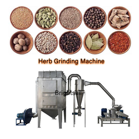Buy Wholesale China Industrial Use Herb Grinding Machine Herb Machine ...