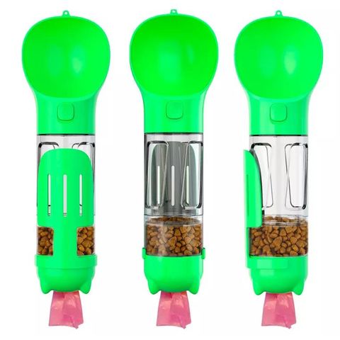 Buy Wholesale China 4 In 1 Portable Pet Water Bottle Bowl Colorful ...