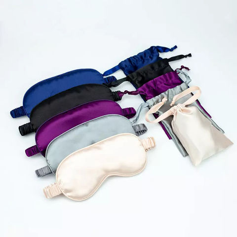 Buy Wholesale China Comfortable Soft Silk Polyester Sleeping Eye Mask ...