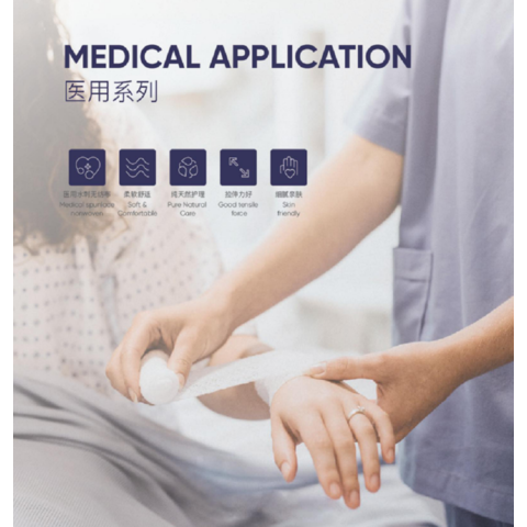 Buy Wholesale China Medical Spunlace Non-woven Fabric & Plaster Cloth ...