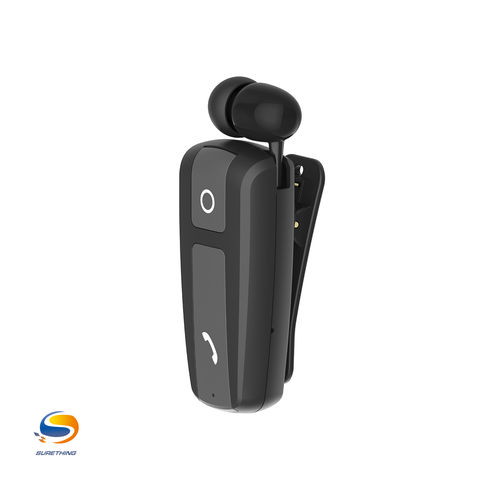 Buy Wholesale China Newest Retractable Bluetooth Headphones,collar Clip ...