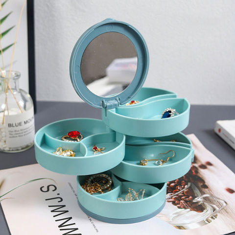 Buy Wholesale China Plastic Jewelry Storage Box Organizer Multilayer ...