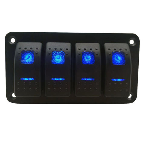 Buy Wholesale China Customized Aluminum Rocker Switch Panel Toggle Dash ...