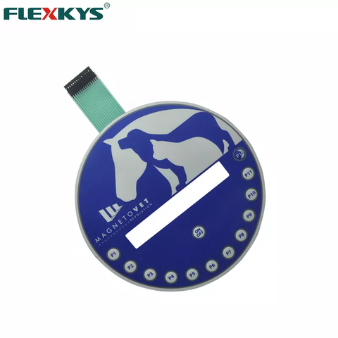 New Autotex F200 Overlay Embossed Keys Non Tactile Membrane Keyboard ...