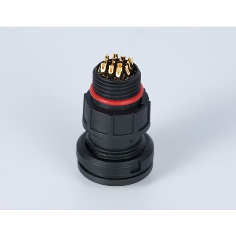 M8 M12 M16 M18 M20 Circular Code Waterproof Connector 14 Pin Ip67 Male ...