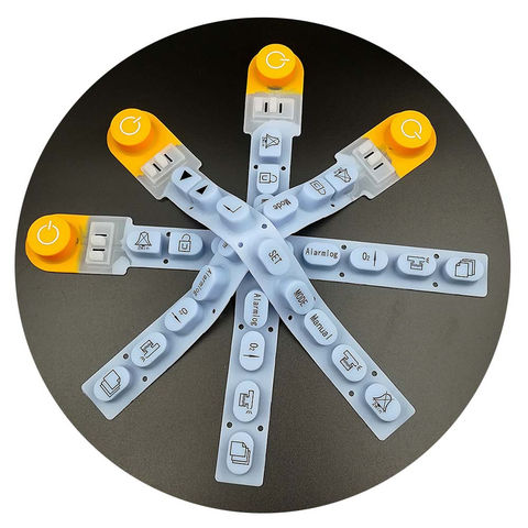 Buy Wholesale China Silicone Keypad Customized Rubber Membrane Switch ...
