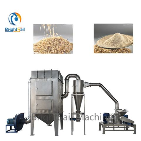 Buy Wholesale China Bsp Industrial Food Grade Rice Husk Hammer Mill ...