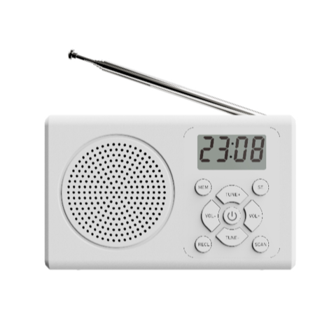 Buy China Wholesale Portable Radios Micro Fm Radio With Power Function ...