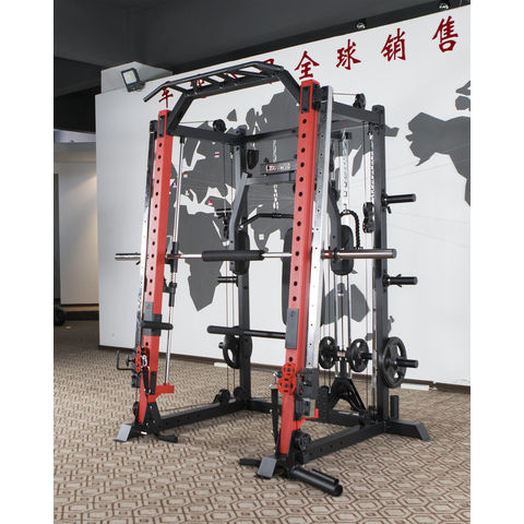Factory Direct Smith Machine Cable Crossover Squat Rack Fitness ...