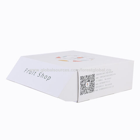 Buy Wholesale China Wholesale White Custom-printing Paper Packaging Box ...