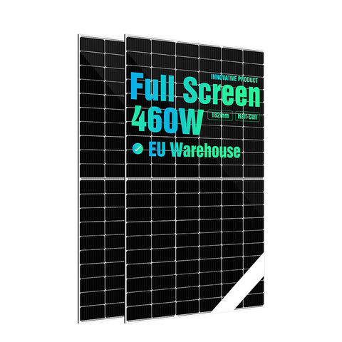 Buy Wholesale China Full Screen 460w Solar Panel With Black Frame ...