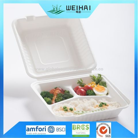 Buy Wholesale China Disposable Food Containers Bagasse Moulded ...