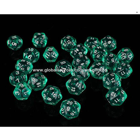 Buy Wholesale China Dice Random Color D4 D6 D10 D12 D20 Polyhedral Dice For Rpg Gaming Dice ...