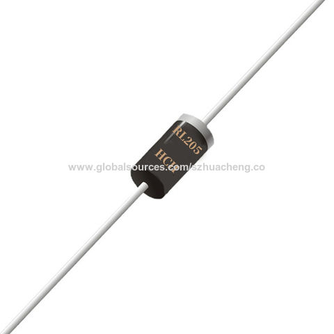 Buy Wholesale China Rl205 Rectifier Diode Do-15 Encapsulation 600v/2a ...