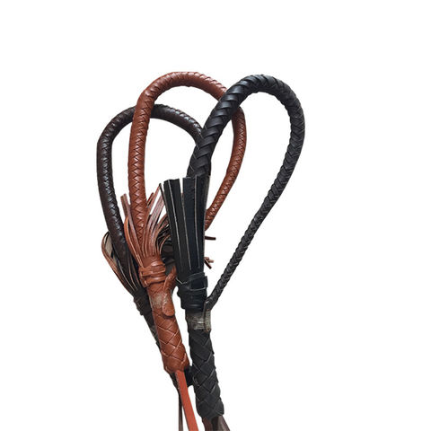 Buy Wholesale China Supplier Leather Riding Short Whip Riding Braided ...