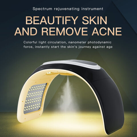 Pdt Led Light Therapy With Steamer Led Light Face Mask, Pdt Therapy ...