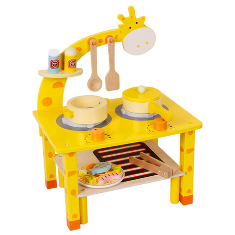 Buy Wholesale China Interesting Kitchen Pretend Play Wooden Giraffe ...