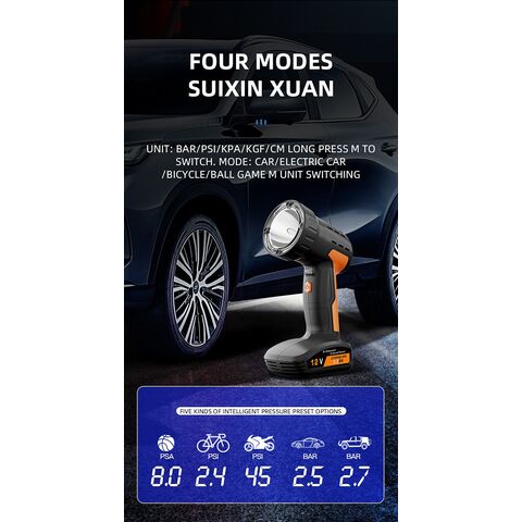 Buy Wholesale China 4 In 1 Multifunction Tire Inflator And Spotlight ...