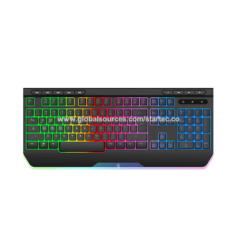 Buy Wholesale China 2.4g+wired Dual Mode Gaming Keyboard With 9 Multi ...