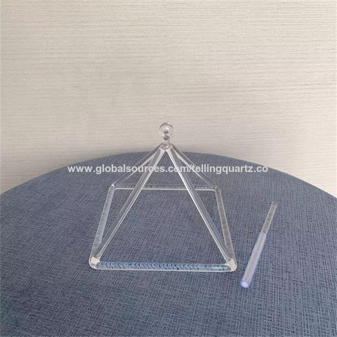 Buy Wholesale China Chakra Healing Crystal Singing Triangle Pyramid ...