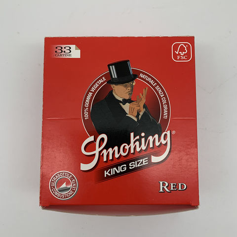 Buy Wholesale China Smoking Red King Size Rolling Paper Slow Burning ...