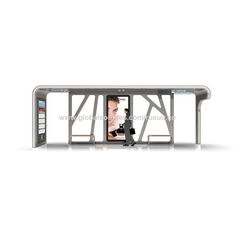Buy Wholesale China Vending Kiosk Bus Stop Shelter For Smart City & Bus ...