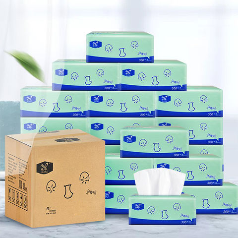 Buy Wholesale China Tissue Facial Paper Multifold Virgin Wood Pulp Soft ...