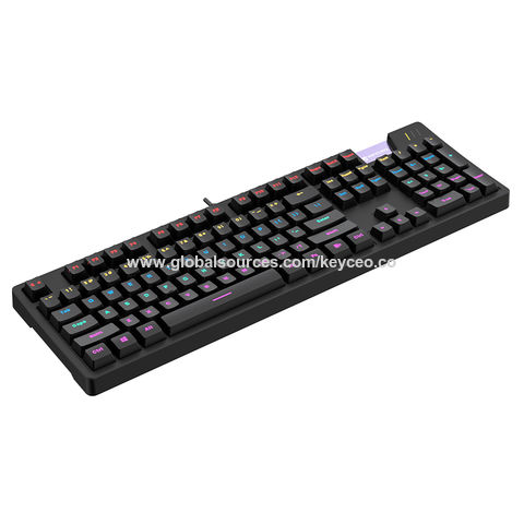 Buy Wholesale China Dongguan Usb Wired Gaming Rgb Keyboard Rgb Pc With ...