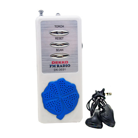 Buy Wholesale China Wholesale Portable Radio With Mini Flashlight Small ...