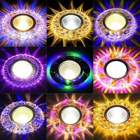 Buy Wholesale China 5w Led Embedded Crystal Ceiling Light For Living ...