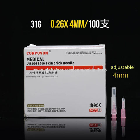 Buy Wholesale China Medical Disposable Skin Prick Needle Nano Needle ...